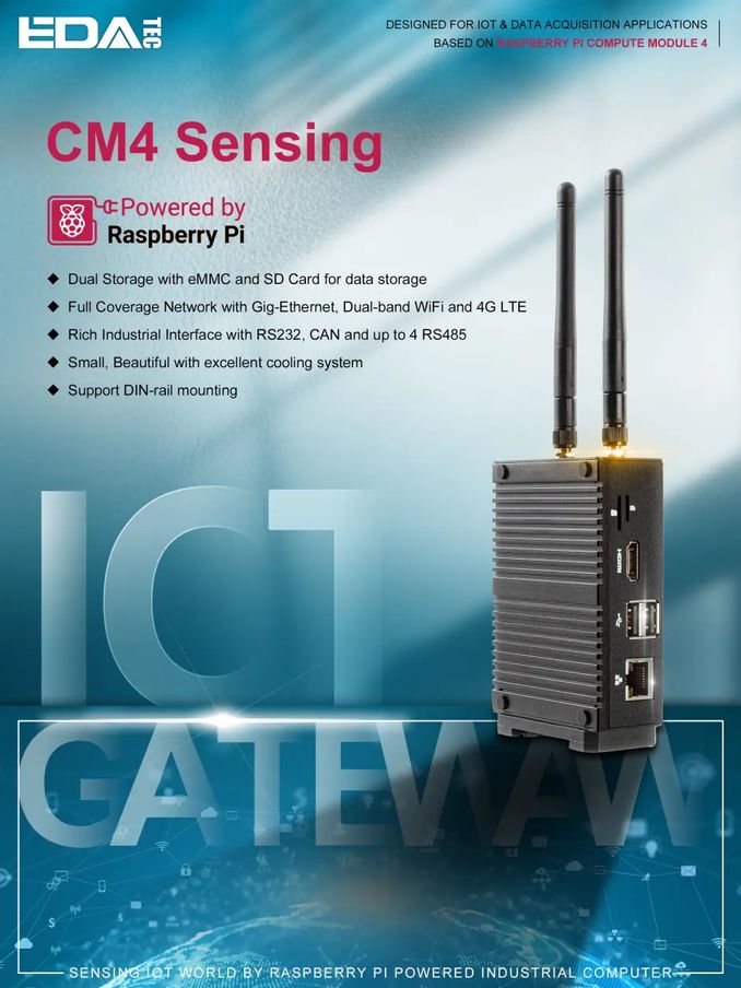 「樹莓派」「上海晶珩」「EDATEC」 CM4 Sensing 工業計算機 專注物聯網和數據採集！ - 數碼 - iNewsDB 日日新聞 ...