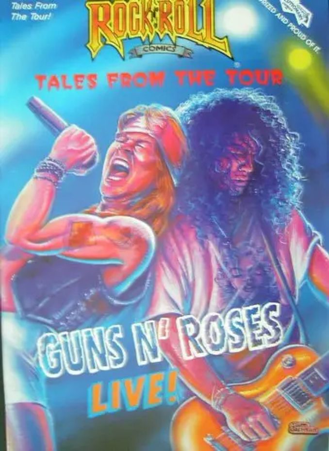 guns n roses comic books