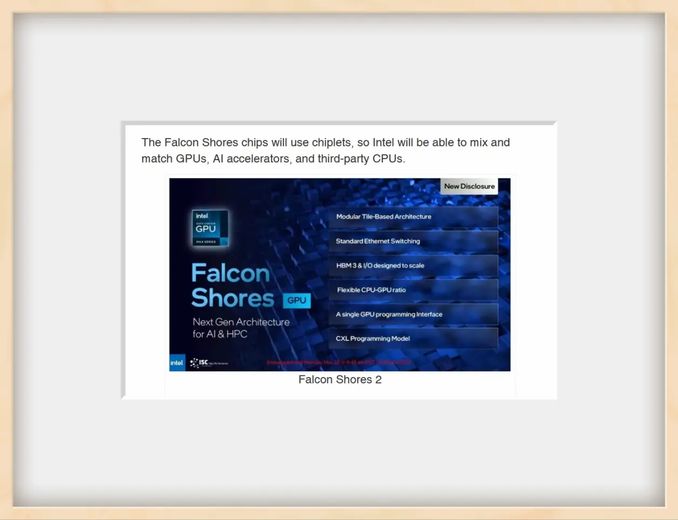 英特爾官宣 Falcon Shores 2 AI 超算芯片：採用模塊化設計、2026 年發佈