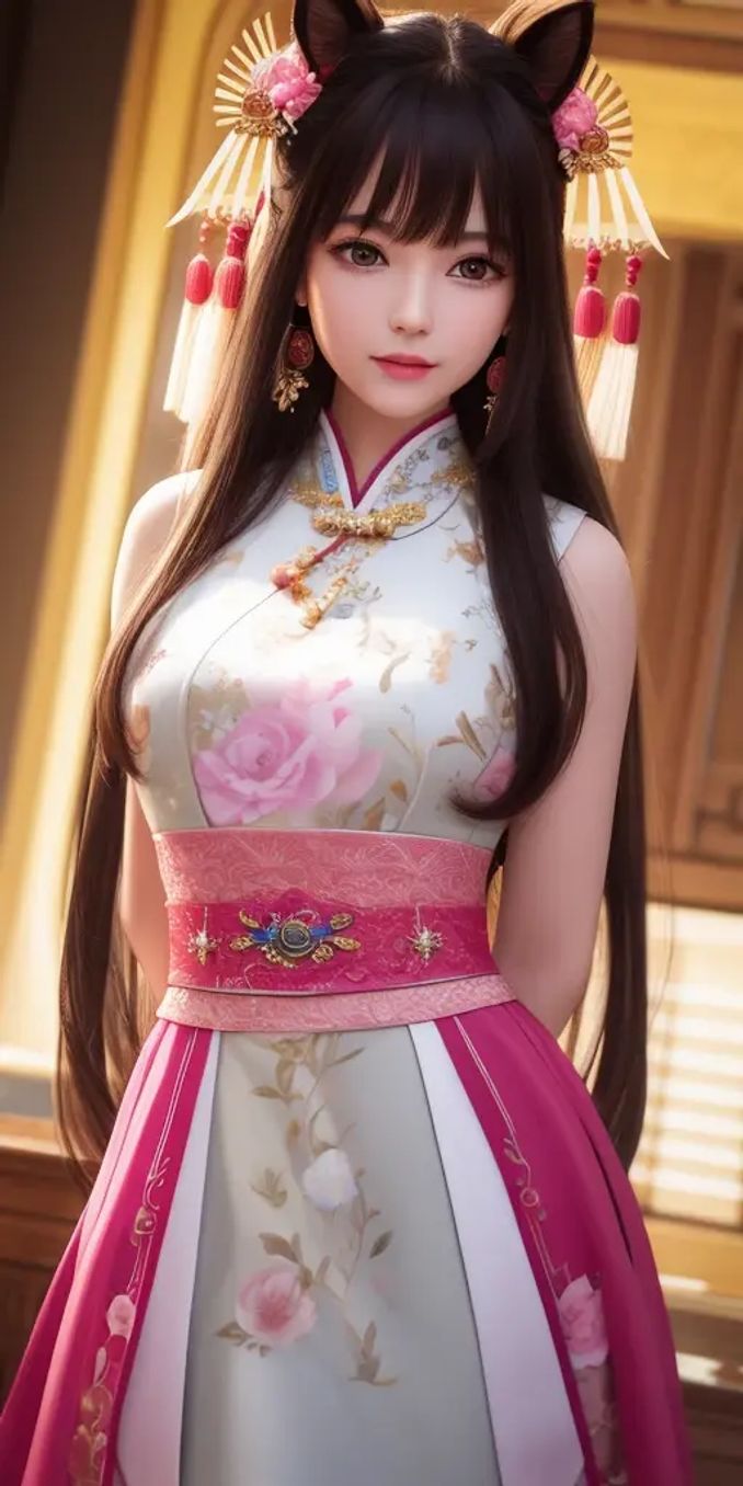 （AI繪畫）粉裝古風美女一（1） - 動漫 - iNewsDB 日日新聞．掌握每日新鮮事