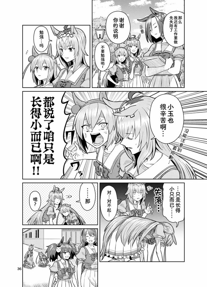 《賽馬娘》漫畫：花與帽 