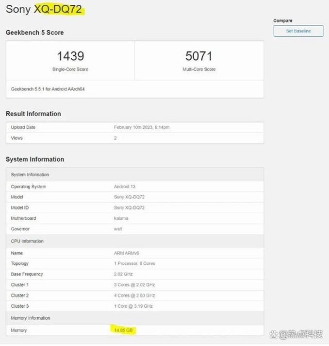 疑似索尼Xperia 5 V完成入網手續 - 數碼 - iNewsDB 日日新聞．掌握每日新鮮事