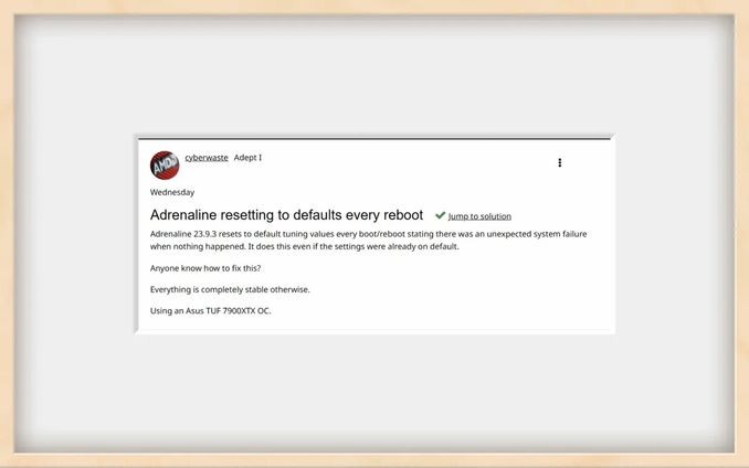 微軟 Win11 Copilot 助手出 Bug，會清空 AMD 驅動超頻配置文件