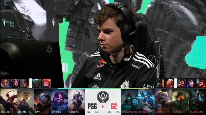 PSG雙殺G2，G2狀態持續低迷，T1不敵爆冷EG！局勢大亂。 - 遊戲 - iNewsDB 日日新聞．掌握每日新鮮事