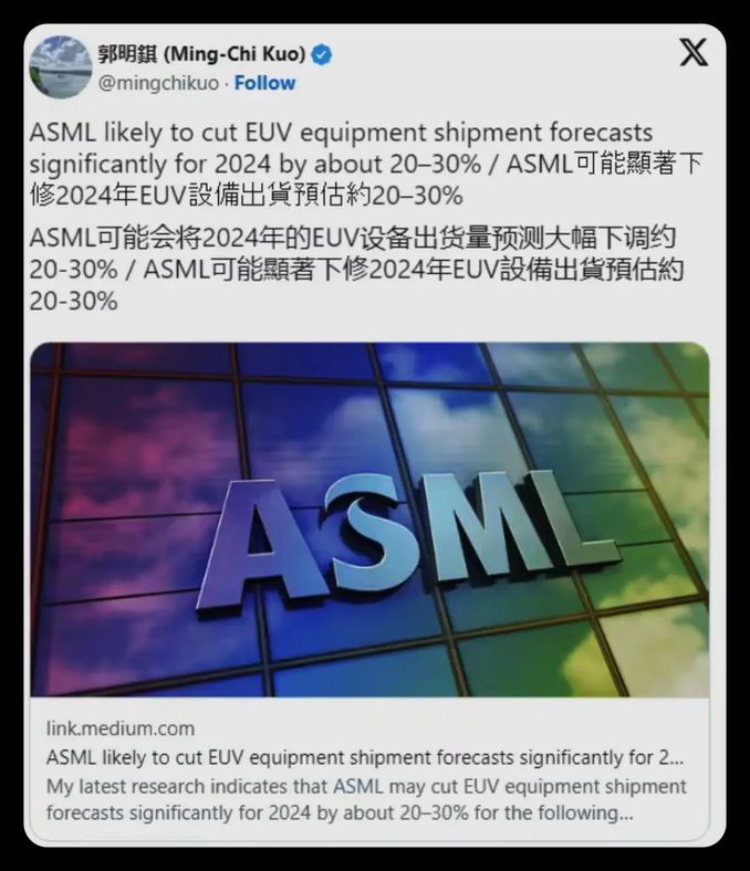 郭明錤稱蘋果明年 3nm 需求低於預期：MacBook 下降 30%、iPad 下降 22% - 數碼 - iNewsDB 日日新聞．掌握每日新鮮事