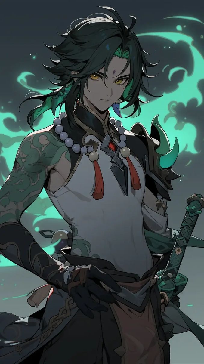 帥炸，成男版魈【AI繪壁紙】 - 遊戲 - iNewsDB 日日新聞．掌握每日新鮮事