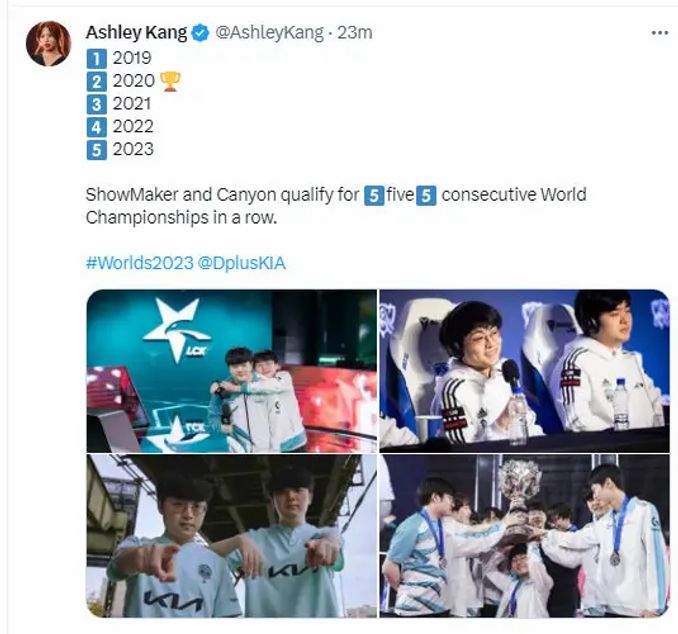 ShowMaker和Canyon這一對中野從未缺席世界賽，兩人已經連續五年打入S賽了！ - 遊戲 - iNewsDB 日日新聞．掌握每日新鮮事