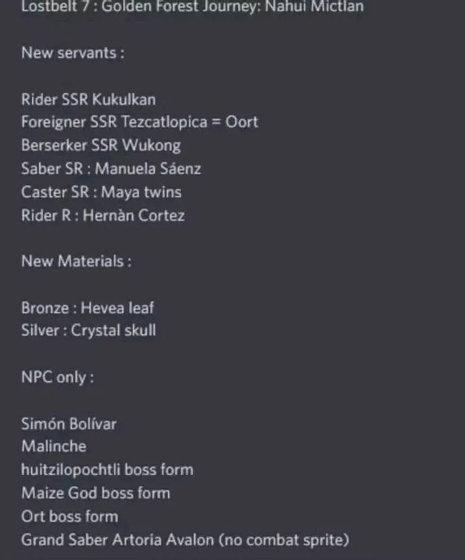 FGO2.7舅舅千里眼放出，數個熱門從者將實裝？（可能劇透） - 遊戲 - iNewsDB 日日新聞．掌握每日新鮮事