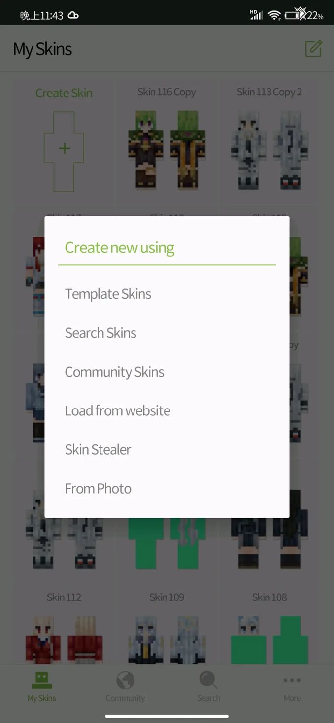 MC皮膚製作教程N1：熟悉Skinseed主界面操作