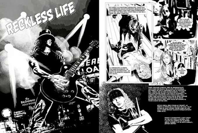 guns n roses comic books