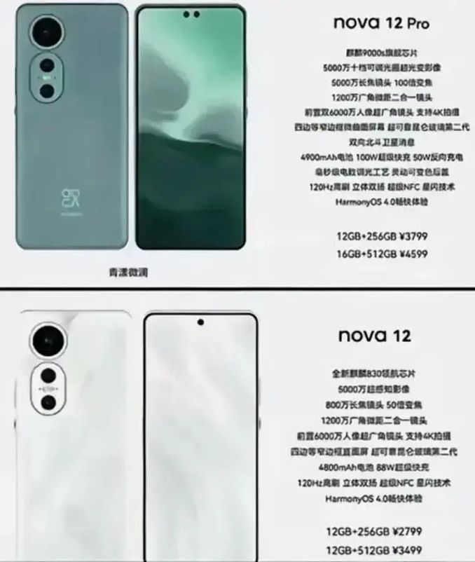 華為nova12將直接開售，致敬mate60系列，價格2799起 - 數碼 - iNewsDB 日日新聞．掌握每日新鮮事