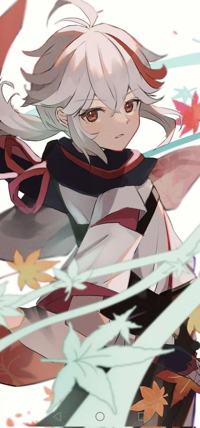 原神每日圖片（楓原萬葉1）