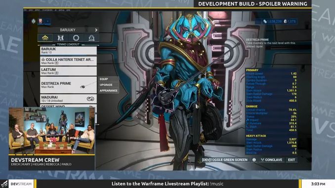 【Warframe】開發者直播 170 官方總結 - 遊戲 - iNewsDB 日日新聞．掌握每日新鮮事