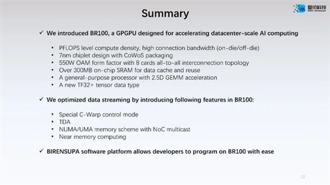 770億晶體管的中國第一算力通用GPU芯片！壁仞科技BR100亮相海外