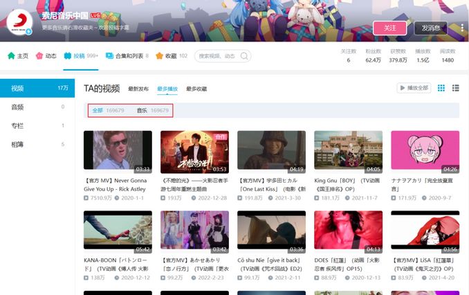 免費服務器？索尼音樂在B站陸續上傳近 17 萬個高清 MV 視頻 - 數碼 - iNewsDB 日日新聞．掌握每日新鮮事