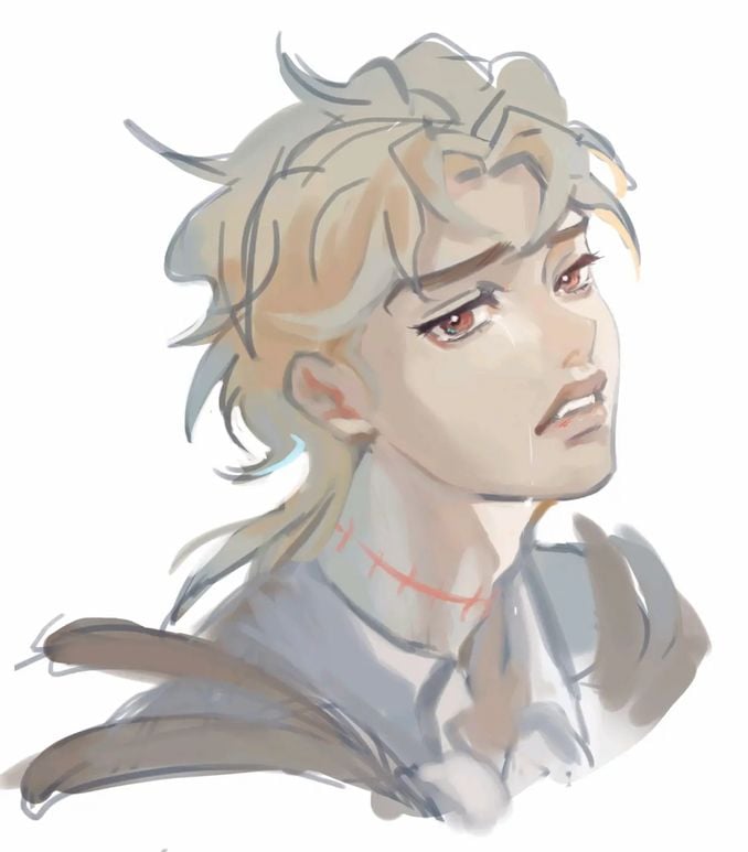 喬喬的奇妙冒險之迪歐的脖子，無法抹去的傷痕！dio's neck have scar, unclear wound - 動漫 ...